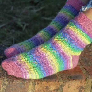 Basic 4ply Socks pattern and tutorial - easy beginner sock knitting ...