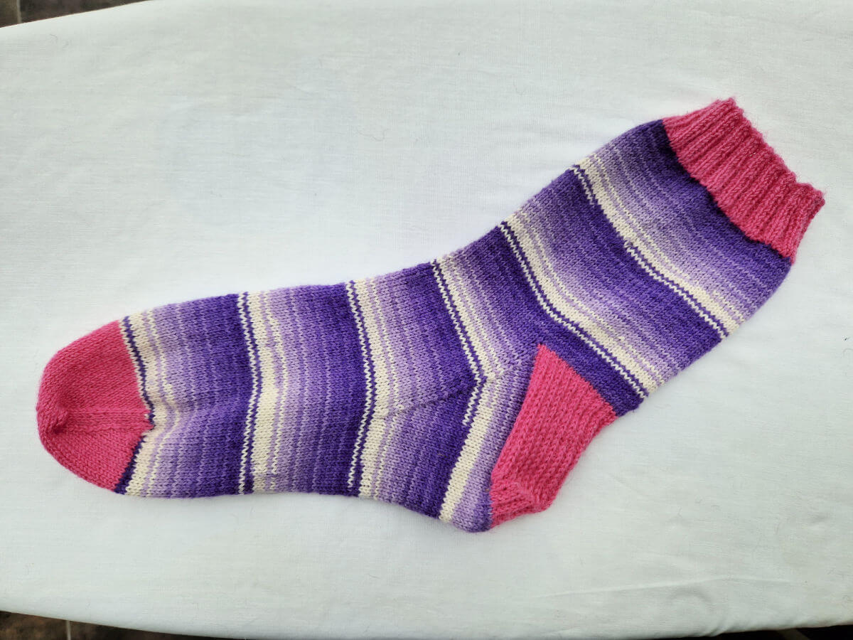 Blocking socks without sock blockers – Winwick Mum