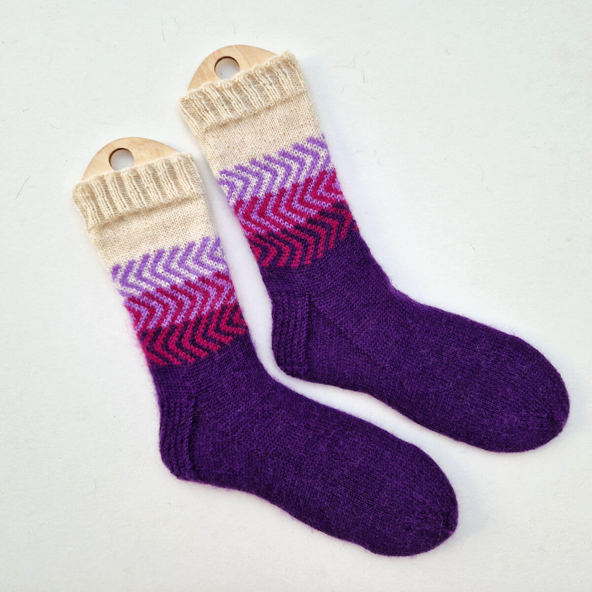 Blocking socks with sock blockers – Winwick Mum