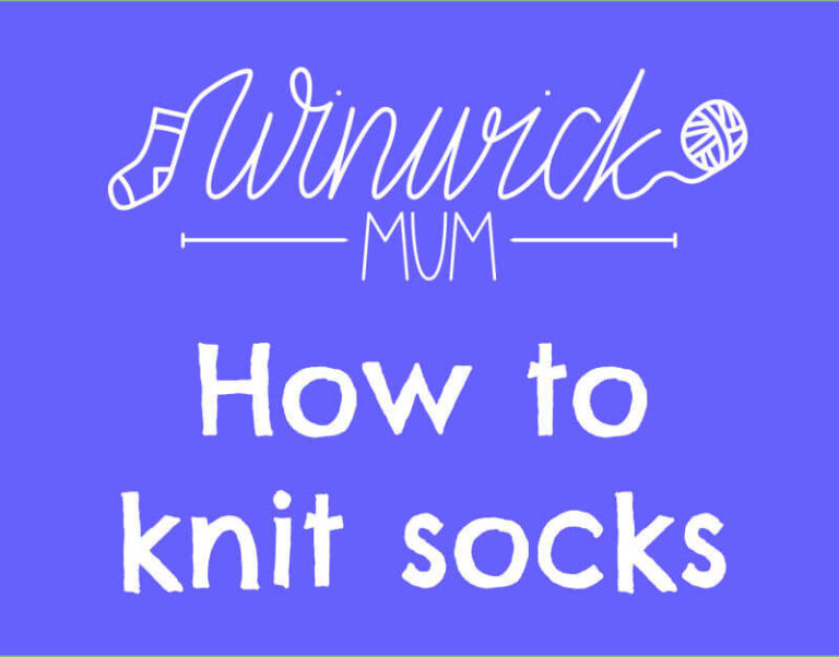 Basic 8ply (DK) boot socks - free pattern and tutorial – Winwick Mum