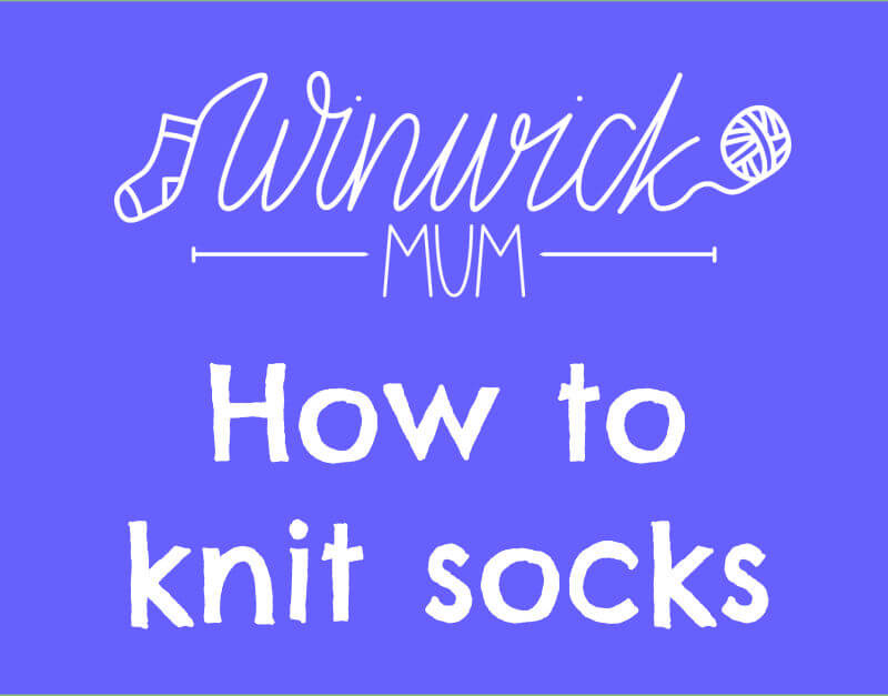 Basic 4ply Socks pattern and tutorial - easy beginner sock knitting ...